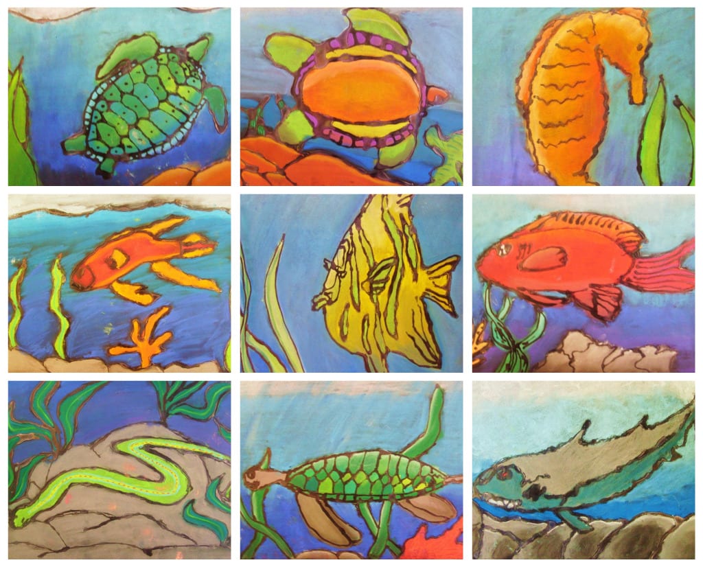 under the sea collage - Sparklers' Club