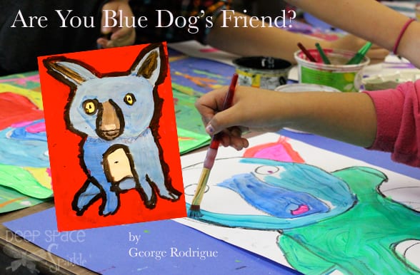 Blue-Dog-art-lesson - Sparklers' Club