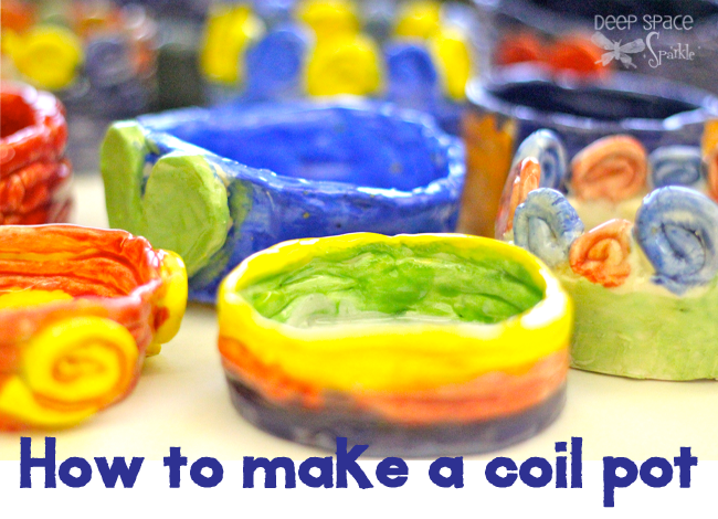 How to make a coil pot with kids - Sparklers' Club