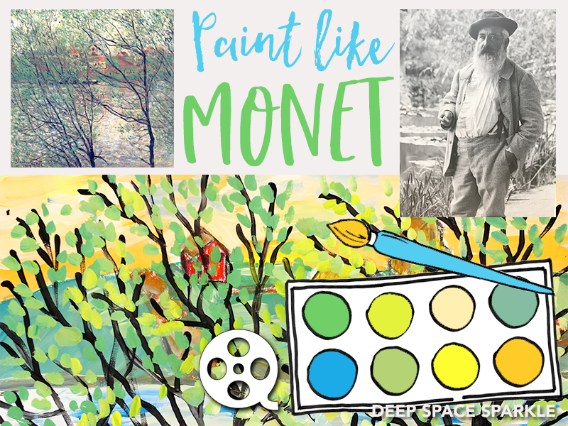 Learn how to paint like Monet - Sparklers' Club