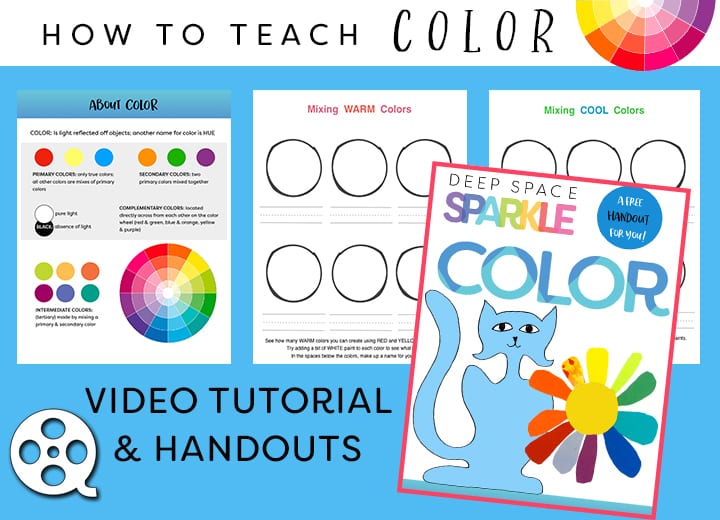 how to teach kids to use color in art making: Art Curriculum Techniques ...
