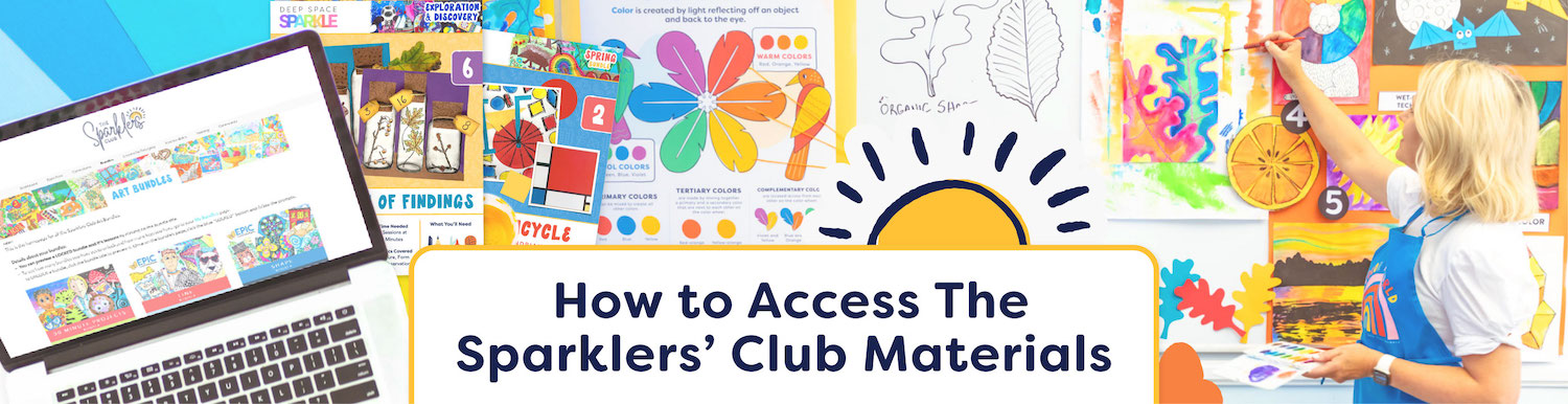 How to Access the Sparklers' Club Materials - Sparklers' Club